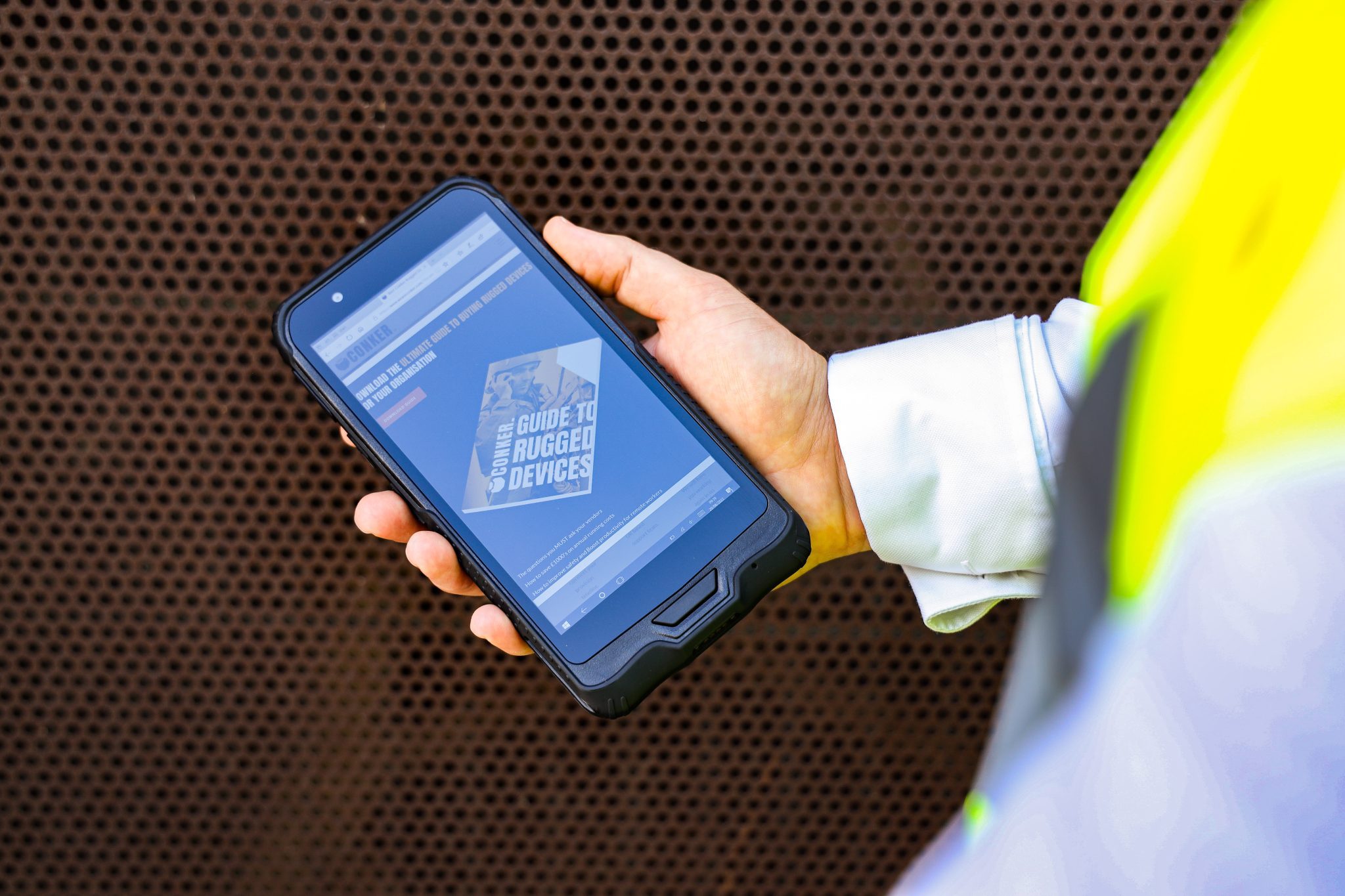 Rugged Handhelds and PDAs | Conker Mobile Devices