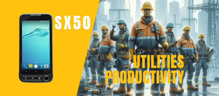 Enhance Utilities Field Productivity with Rugged Conker SX50 PDA