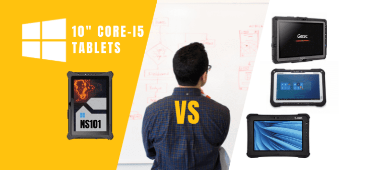 Top 10-Inch Core-i5 Windows Rugged Tablets Comparison